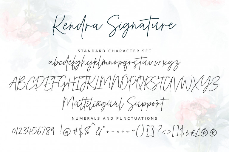 Kendra Signature Font - Business Font From Jimtype Studio