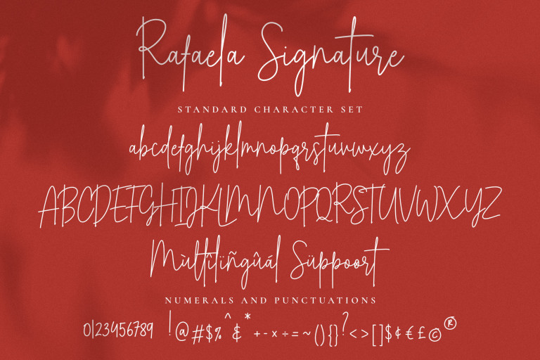 Rafaela Signature Font Business From Jimtype Studio